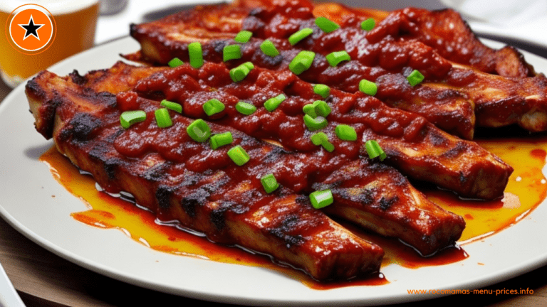 Rocomamas Ribs menu with Prices 2024 - Rocomamas Menu Prices