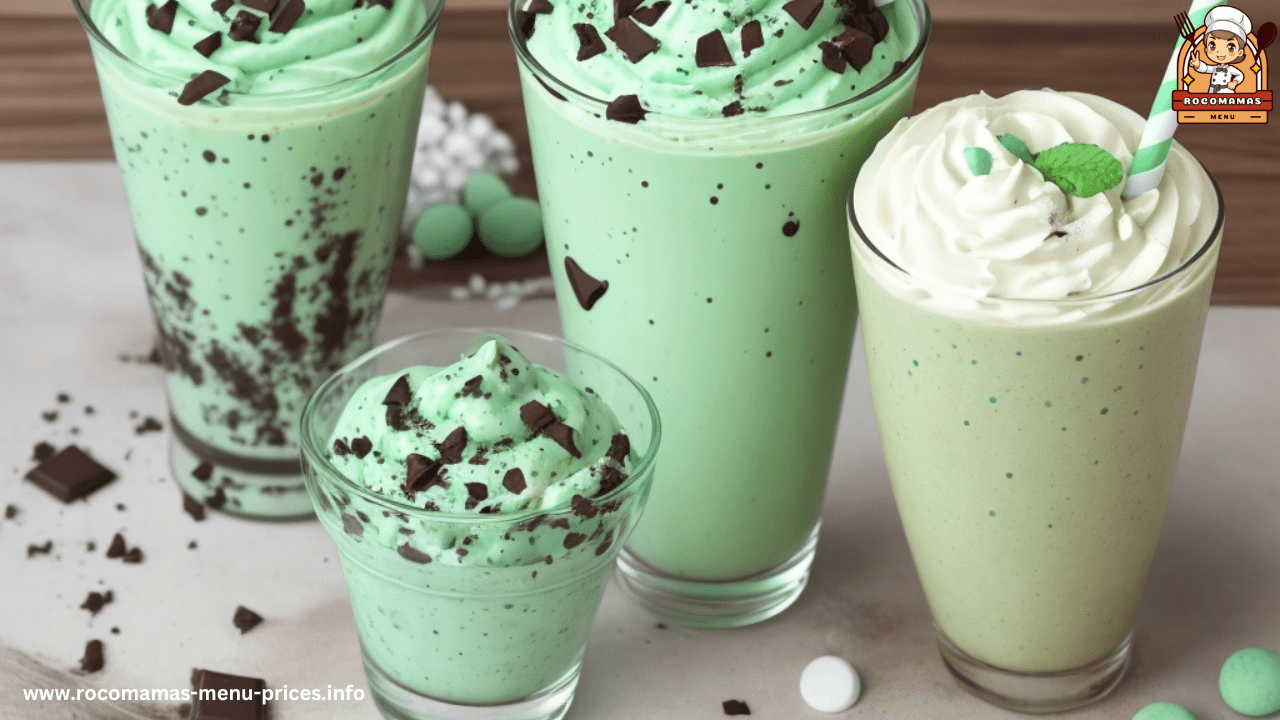 Milkshake Rocomamas Menu & Prices 2023