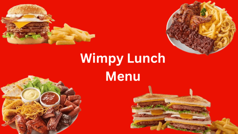 Wimpy Menu and Prices 2024 - Rocomamas Menu Prices